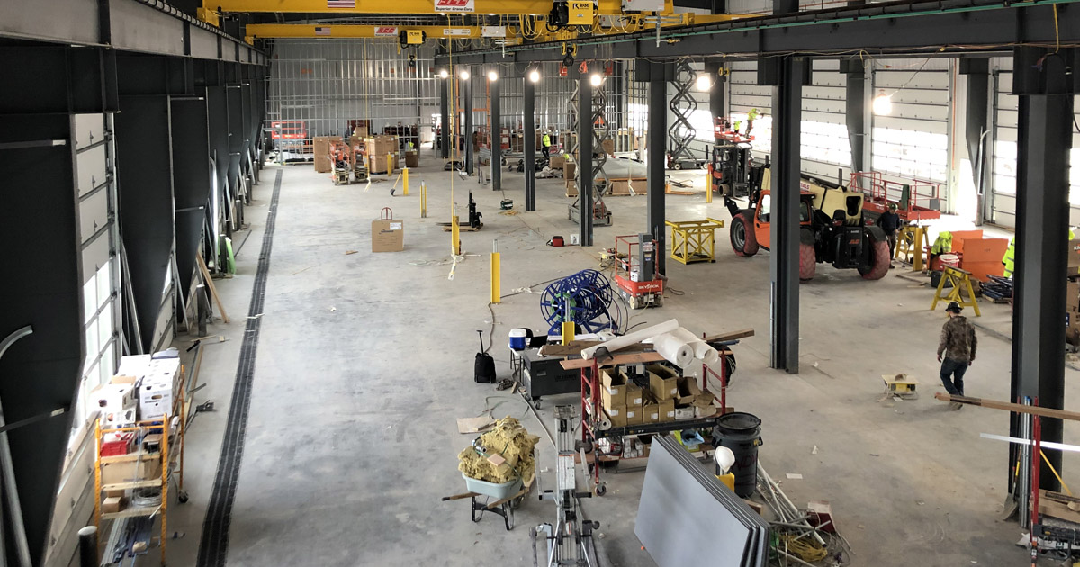 Construction Update: February Progress of RDO Equipment Co. in Dayton ...