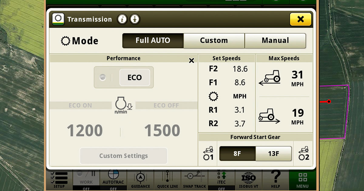 Overview IVT Transmission Settings for Tractor Efficiency | RDO ...