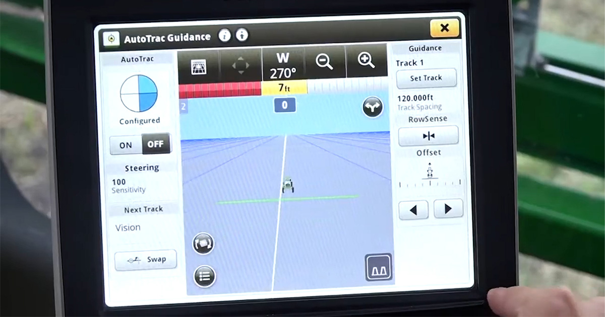 How to Improve Yields with AutoTrac RowSense for Sprayers: Proper Set ...
